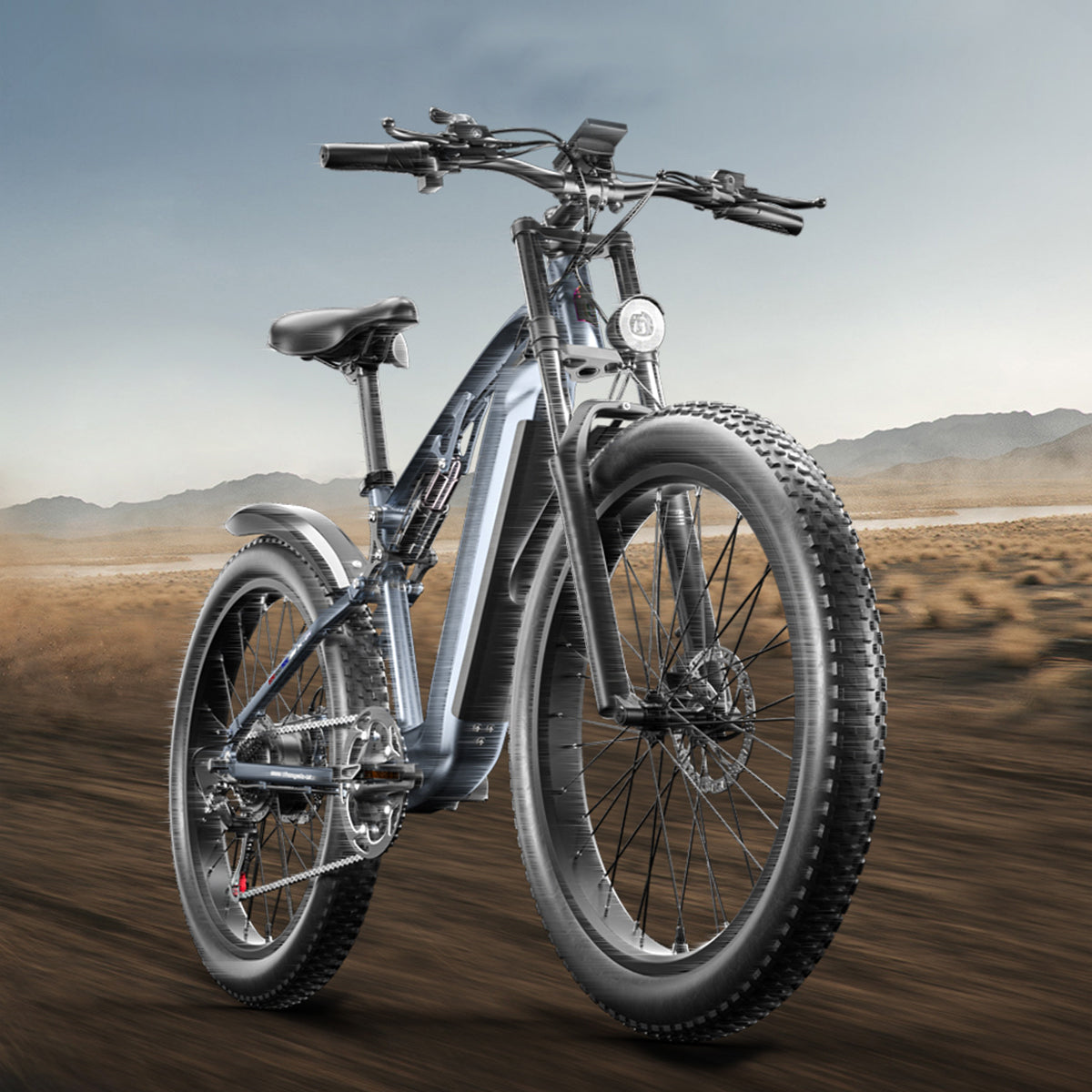 MX05 Grey | All Terrain Hybrid Power Bike | Merkx