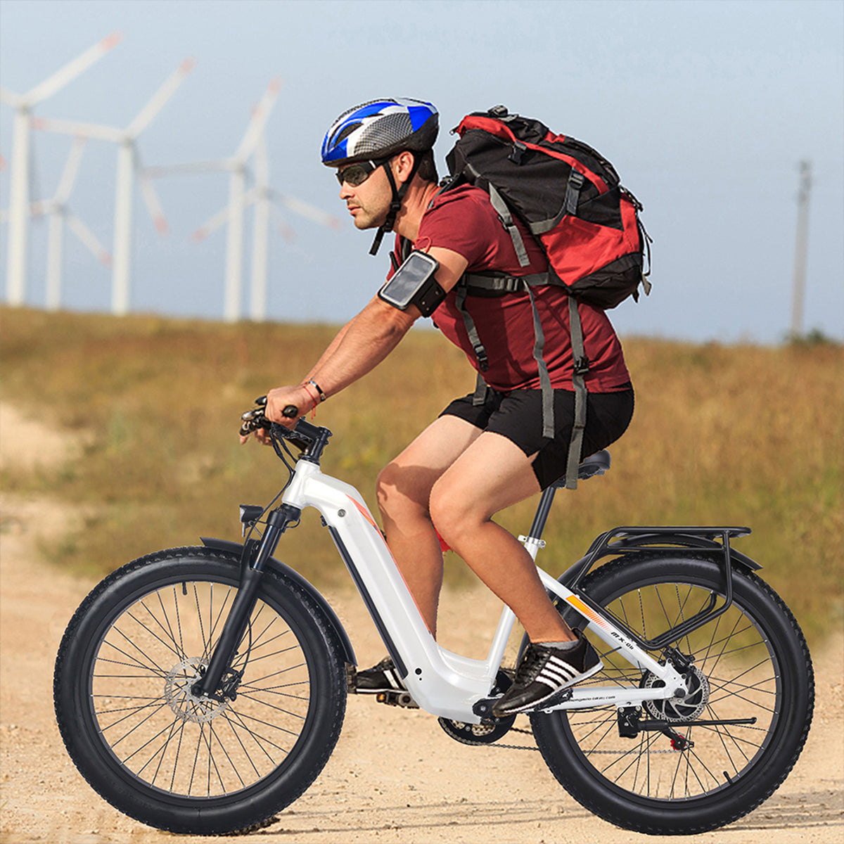MX06 White | All Terrain Hybrid Power Bike | Merkx